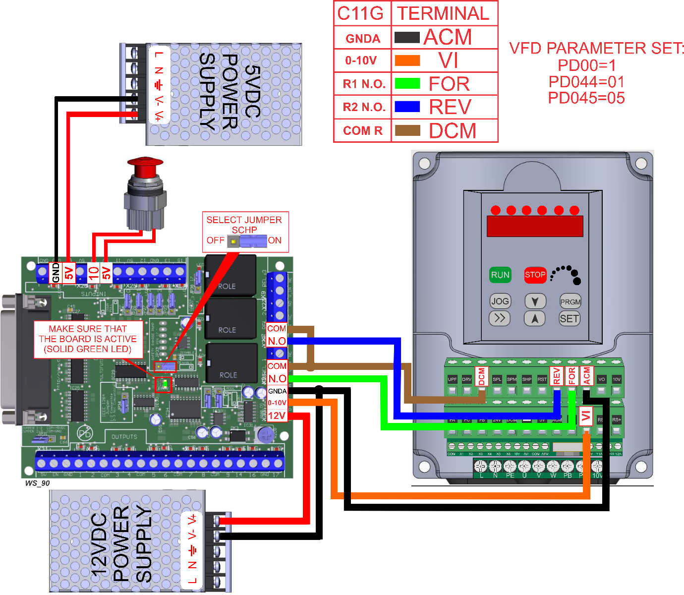 C11G with VFD Huanyang | cnc4pc