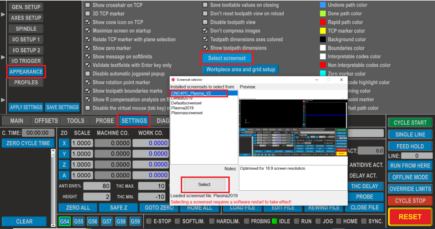 Touch Sensor and Plasma Torch Height Control Configuration for UCCNC | cnc4pc