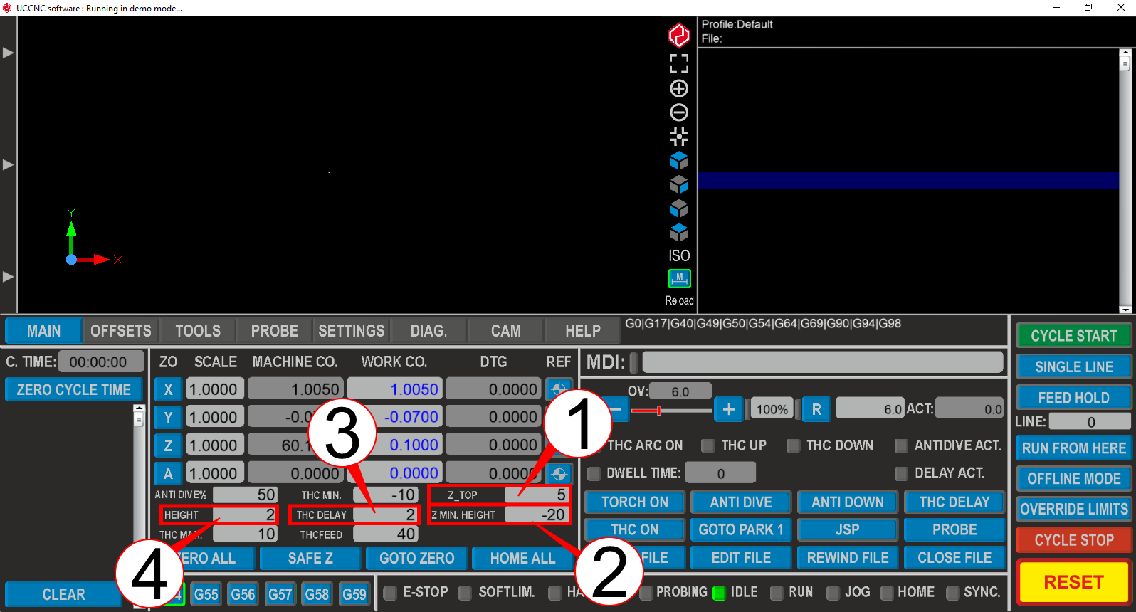Plasma Touch Sensor Configuration for UCCNC with Macro | cnc4pc
