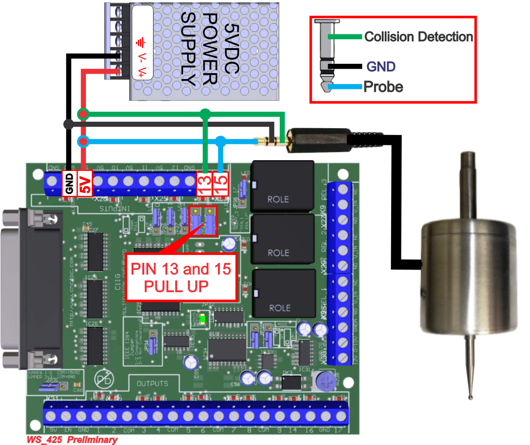 Connection Touch Probe with C11G Breakout | cnc4pc
